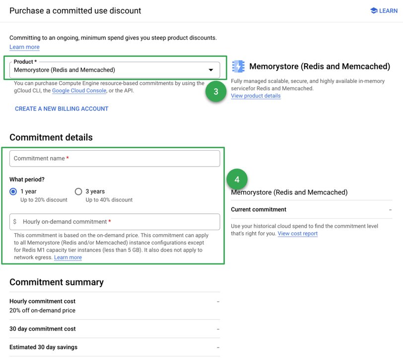 Committed use discounts for Memorystore now available | Google Cloud Blog