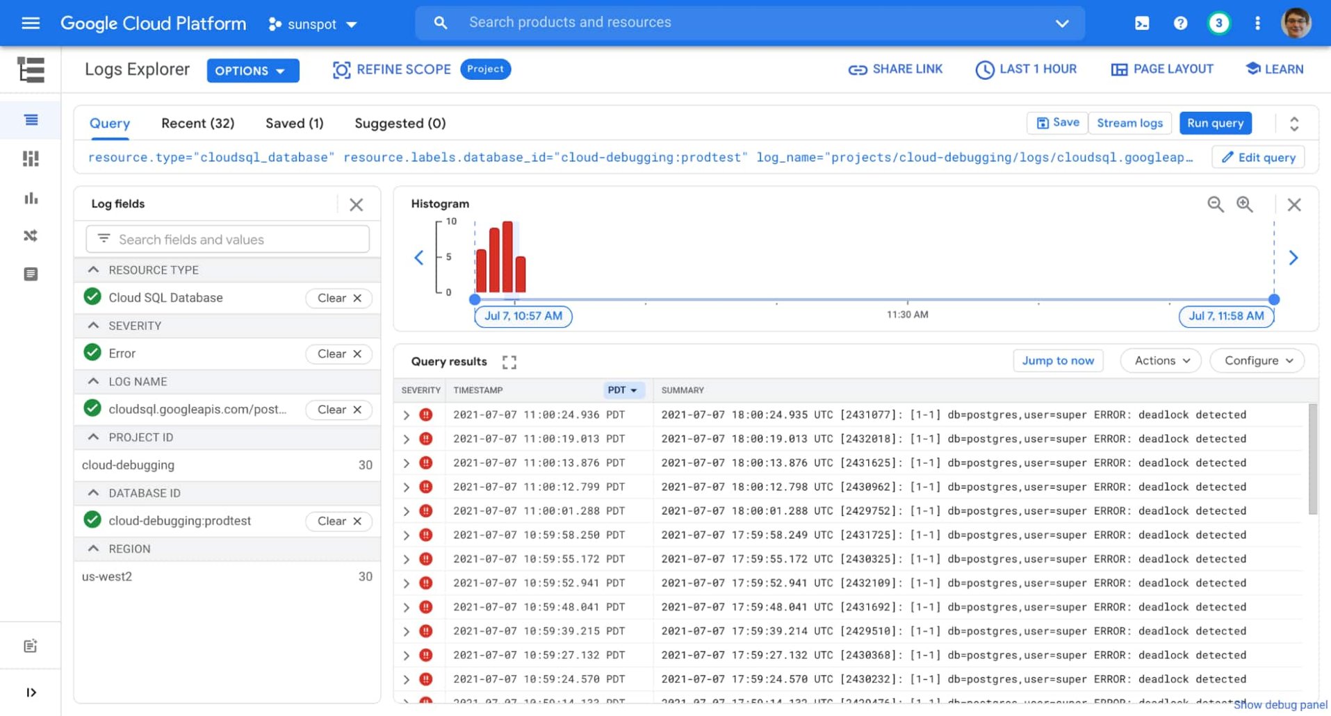 How can I monitor database logs? | Google Cloud Blog