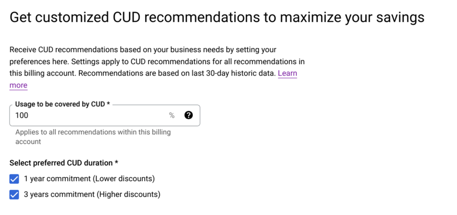 Introducing Committed Use Discount recommendations | Google Cloud Blog