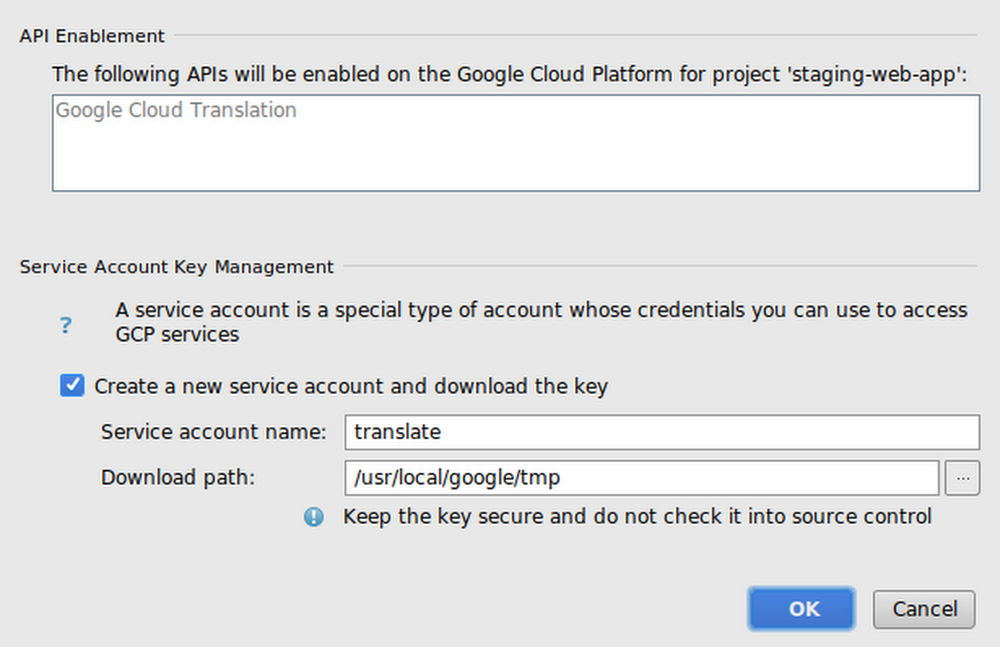Access Google Cloud services, right from IntelliJ IDEA