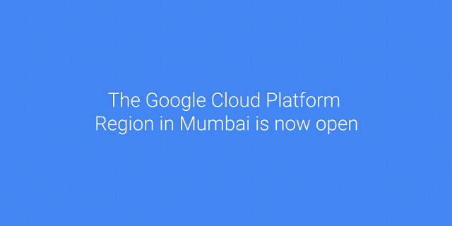 GCP arrives in India with launch of Mumbai region | Google Cloud Blog