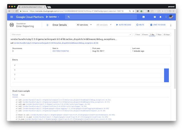 Now, you can monitor, debug and log your Ruby apps with Stackdriver | Google Cloud Blog