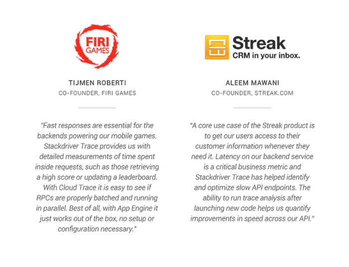 Stackdriver Trace For App Engine Is Ga App Latency Has Nowhere To Hide