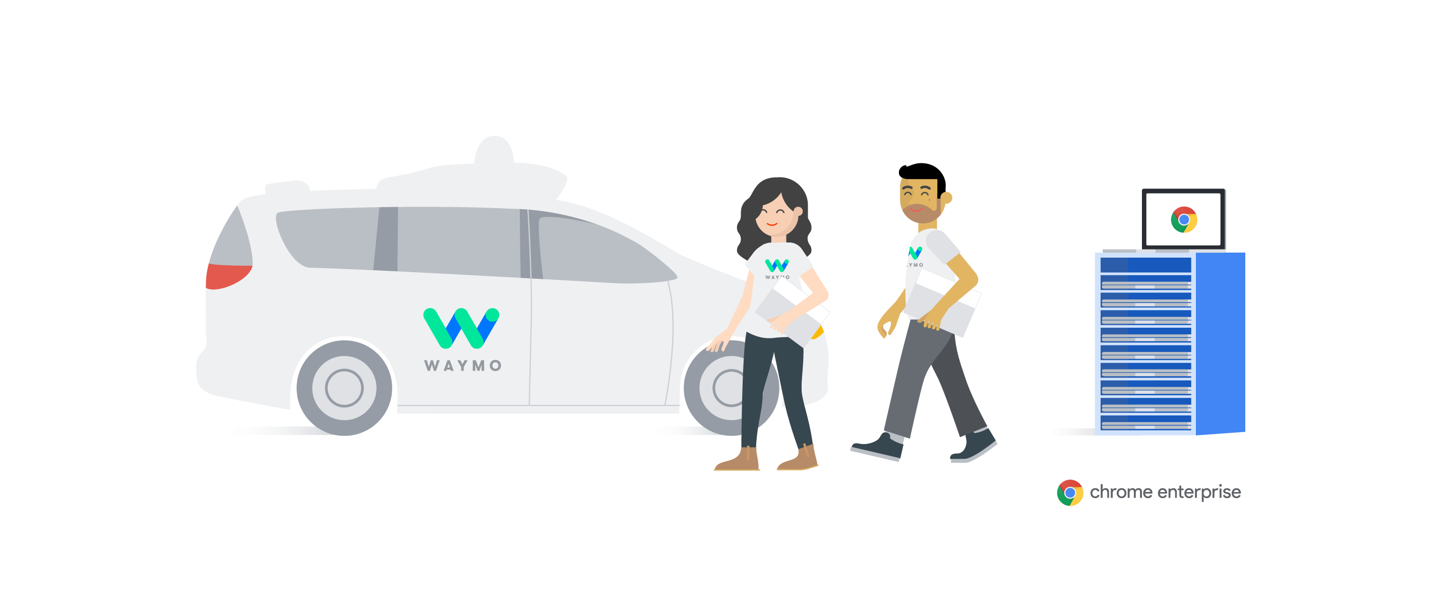 With Google Grab and Go, Waymo simplifies Chromebook loaner program ...