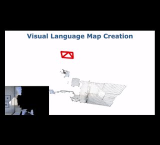 Visual language maps for robot navigation