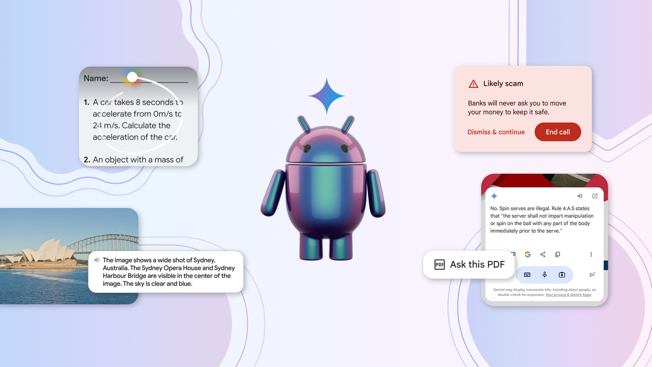 Google AI erleben – mit Android