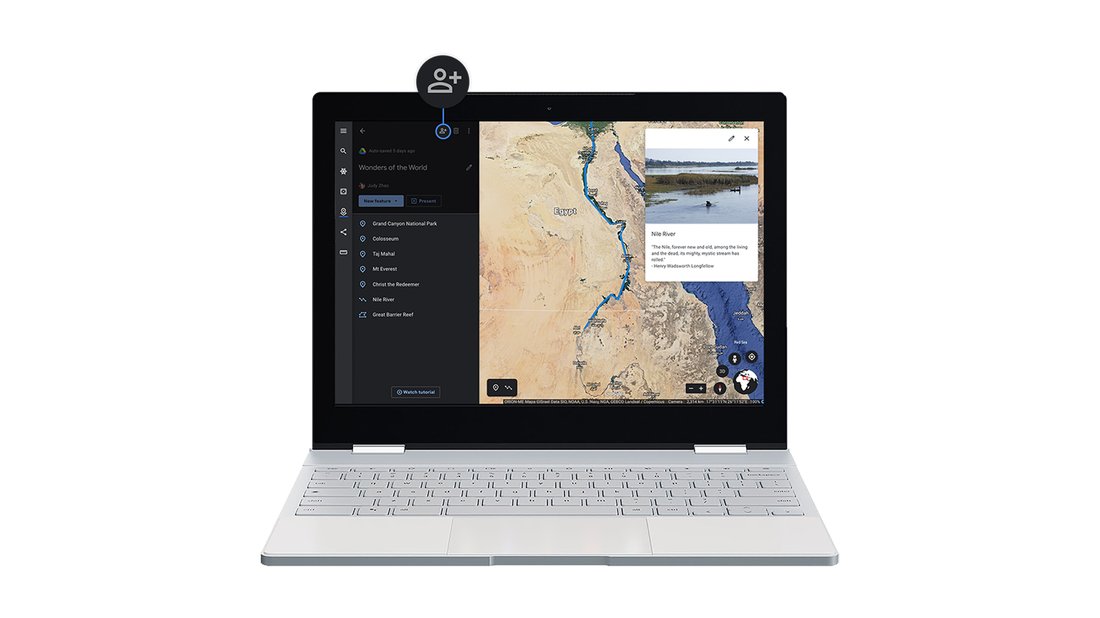Create your own maps and stories in Google Earth