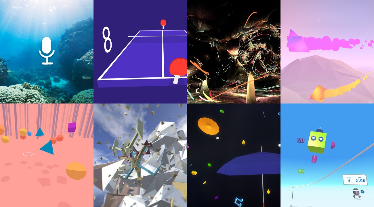Come play with WebVR Experiments