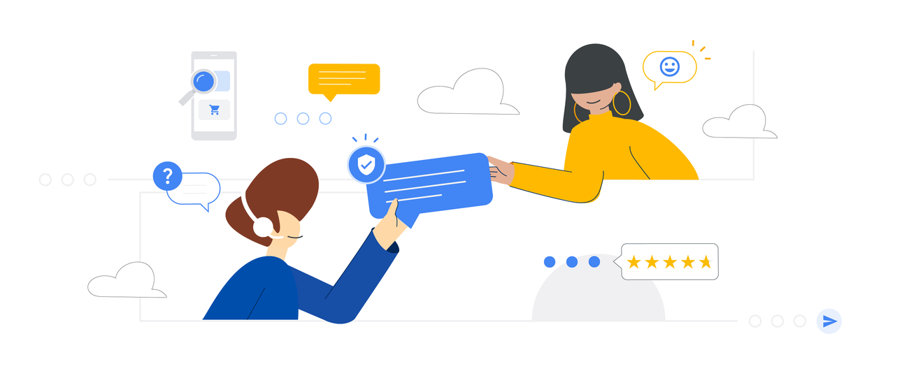Now sending: Business Messages via Google Maps and Search