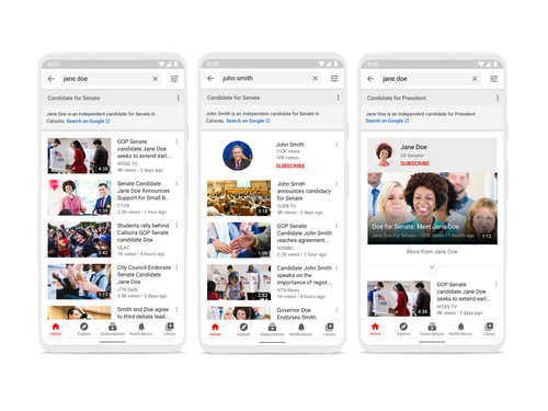 An update on how YouTube supports elections
