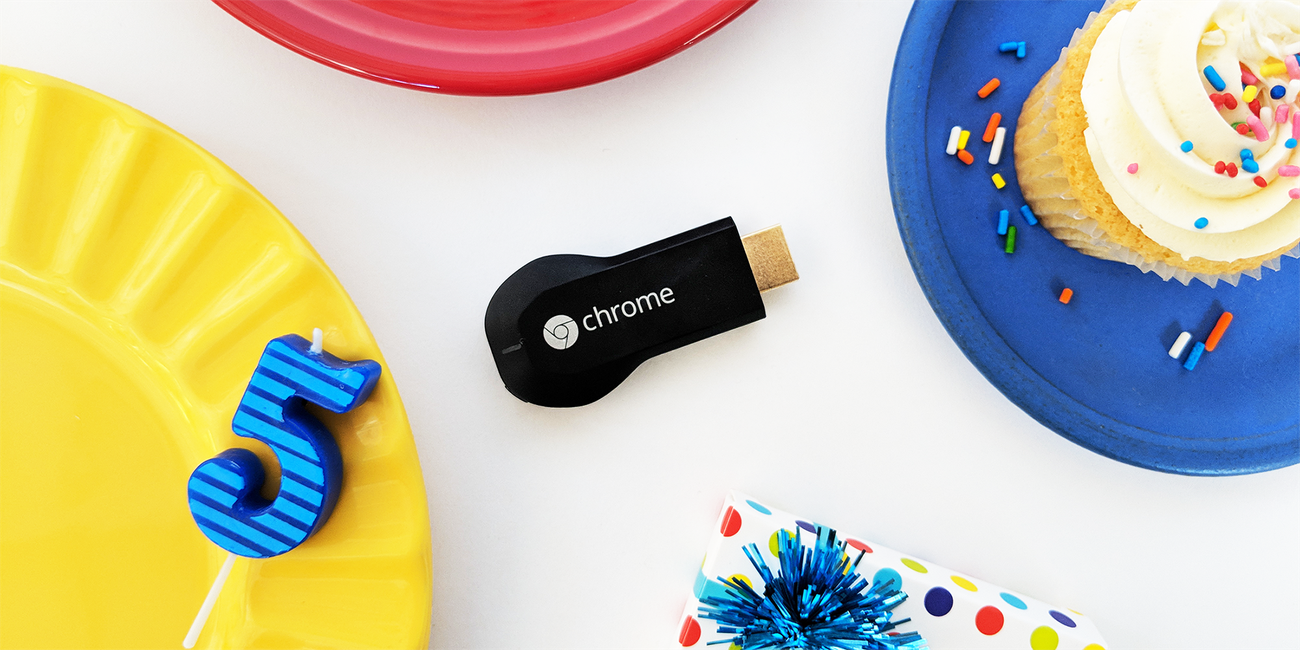 Here’s to five years of Chromecast