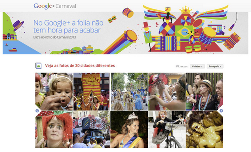 Google and Brazil celebrate Carnival 2013
