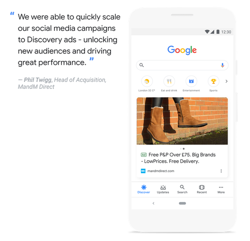 Inspire new customers in their moments of discovery