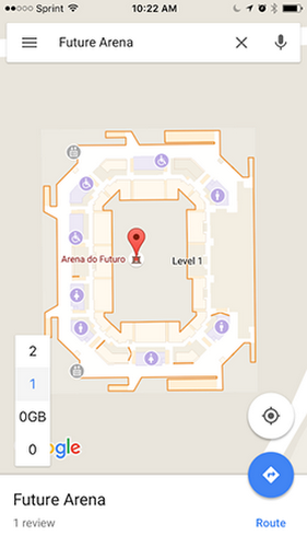 Get around Rio with indoor maps of 2016 Olympic venues