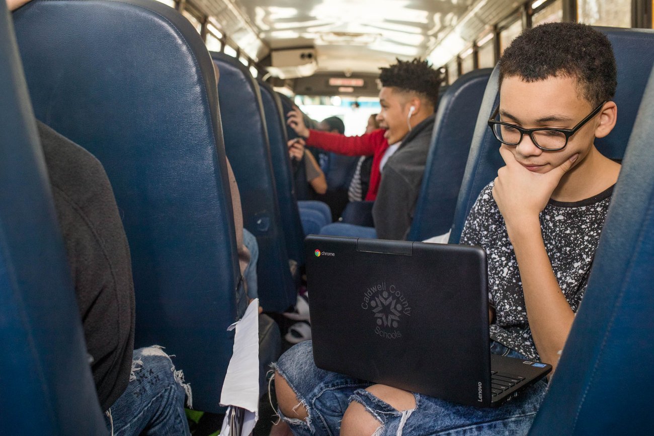 Rolling Study Halls: turning bus time into learning time
