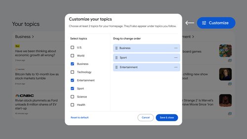 Read all about it: A new look for Google News