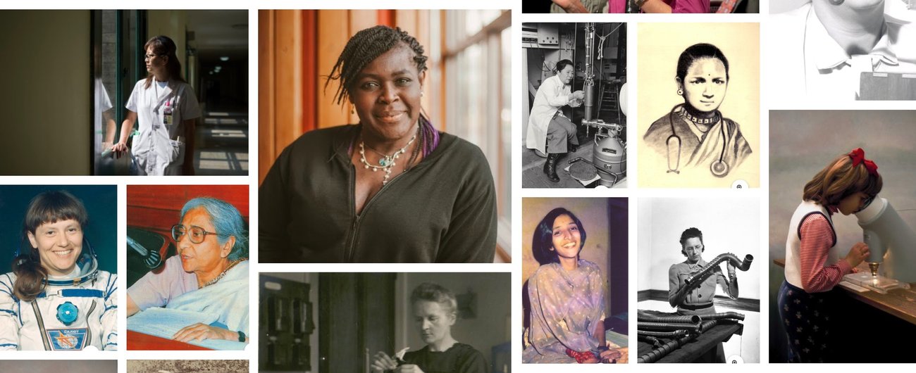 Past and present female pioneers of science