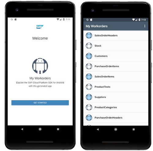 Making SAP experiences on Android extraordinary with the SAP Cloud ...