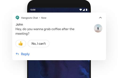 Work productivity and security score a 10 with Android 10