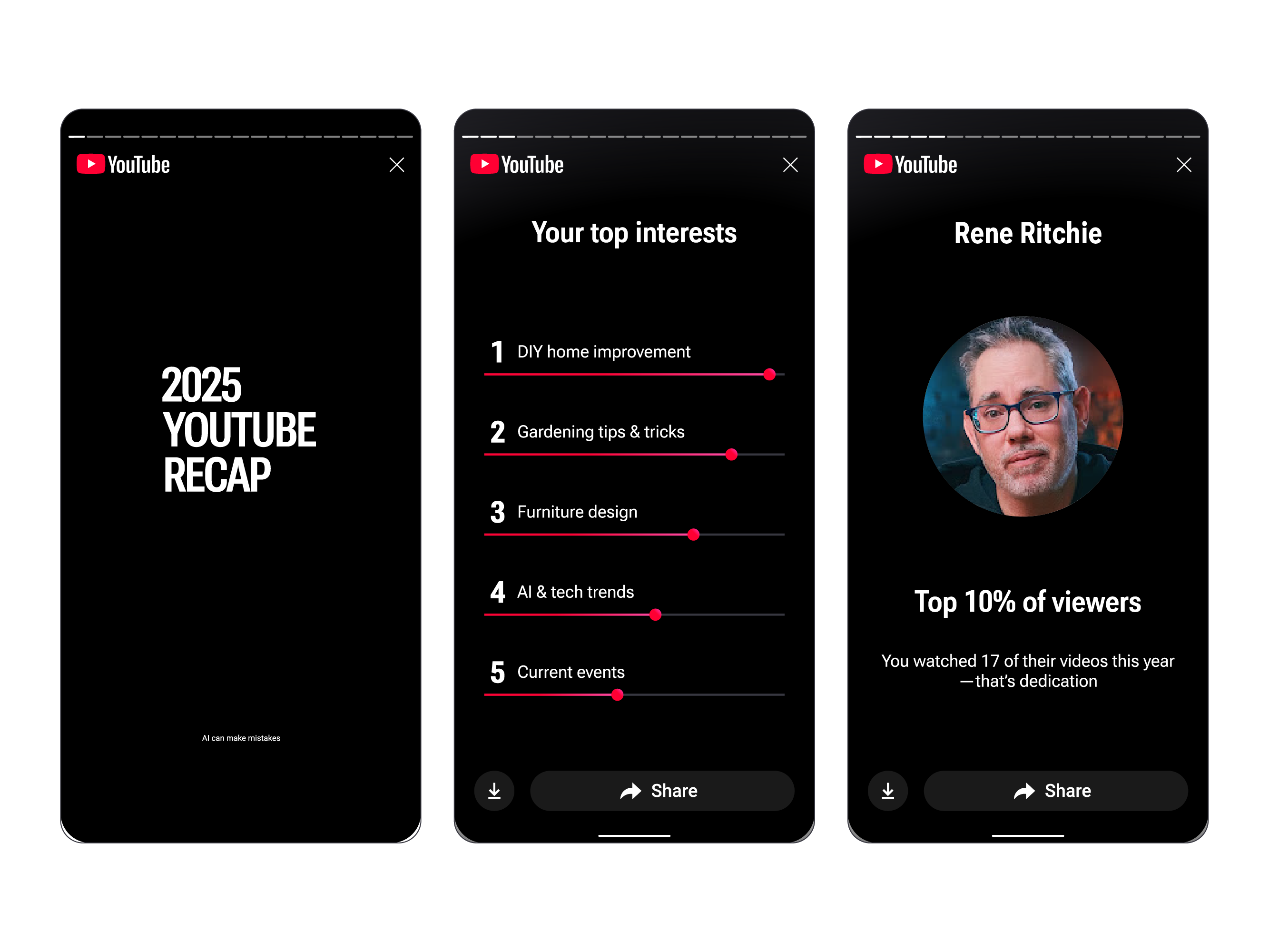 Introducing the New YouTube Recap: Your Year on YouTube - YouTube Blog