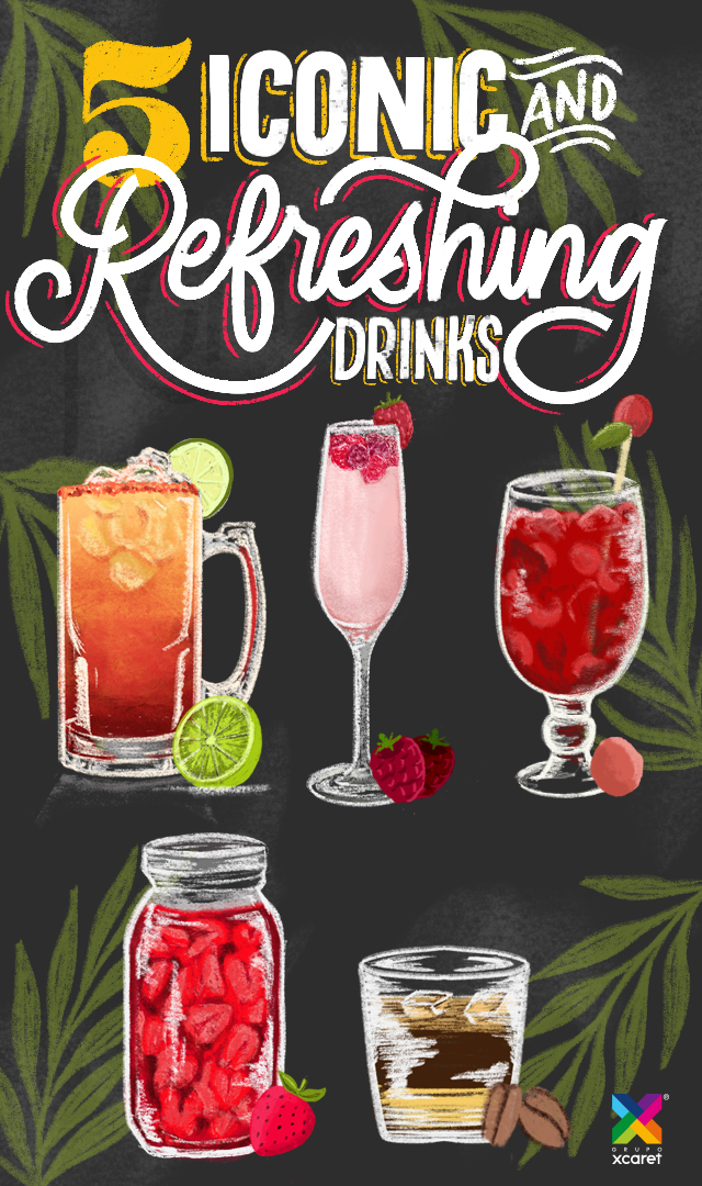 5 original party drinks: easy, iconic and refreshing recipes