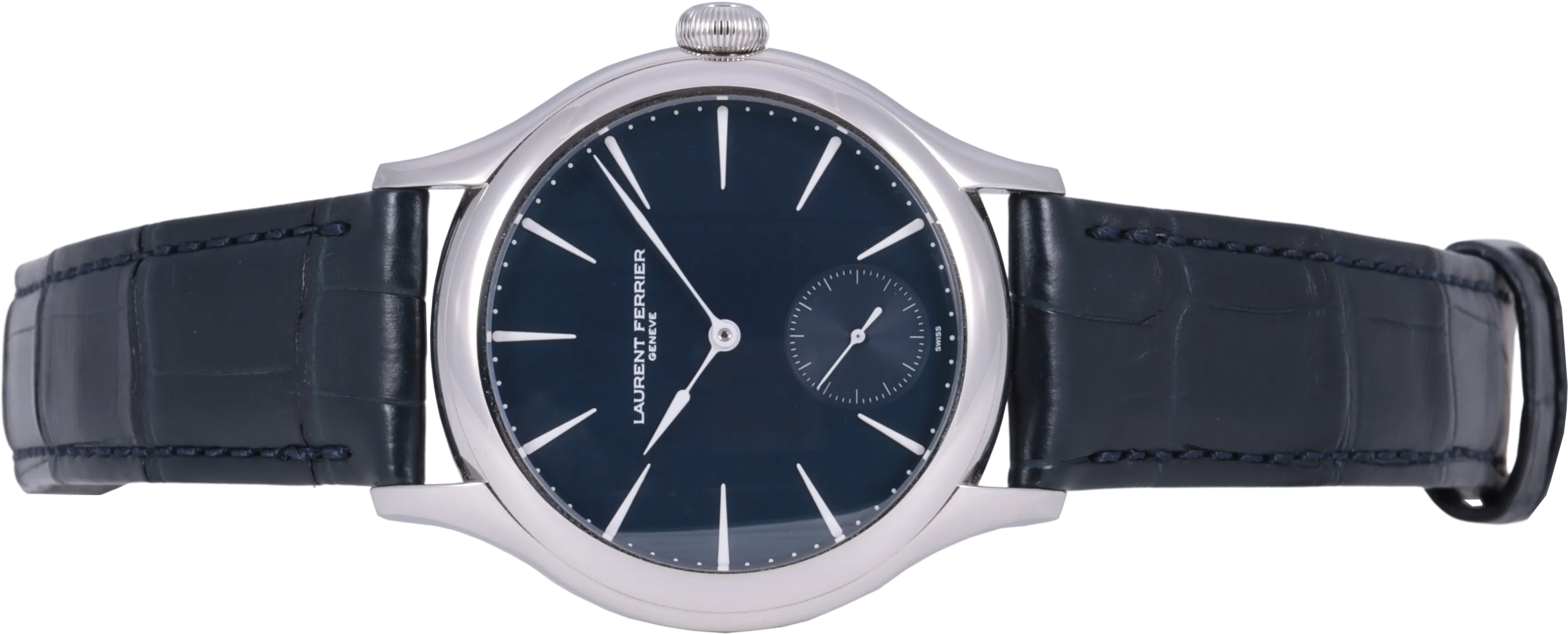 Laurent Ferrier Classic Micro-Rotor Natural Escapement Blue LCF004.AC ...