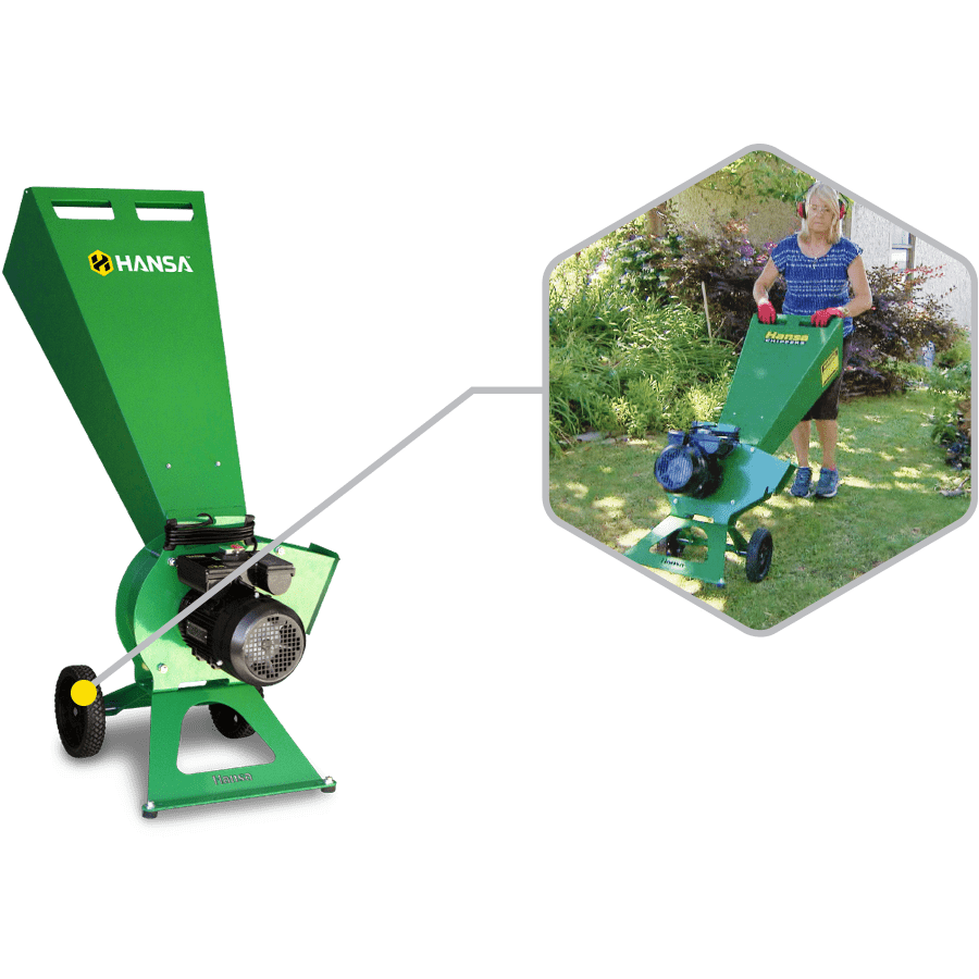 Hansa C3E Wood Chipper | Garden | For a Lifetime