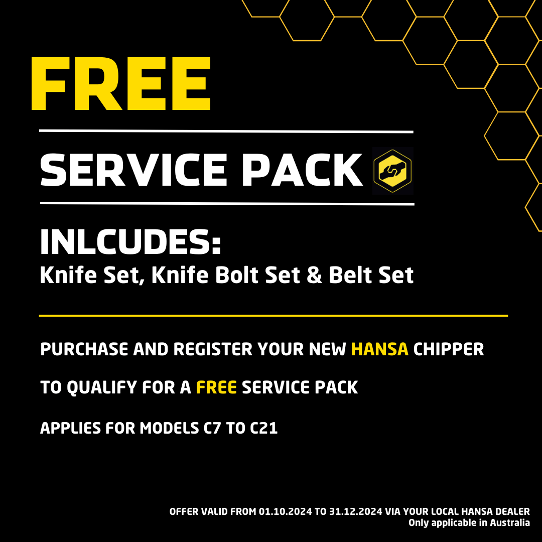 Hansa Products | Wood Chippers | For a Lifetime