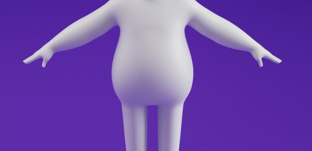 3D 05 Hefty Man Model | The Happy Toolbox