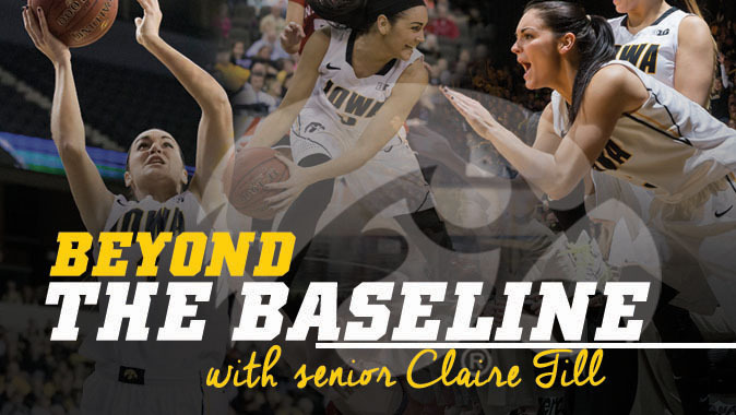 Beyond the Baseline with Senior Claire Till – University of Iowa Athletics