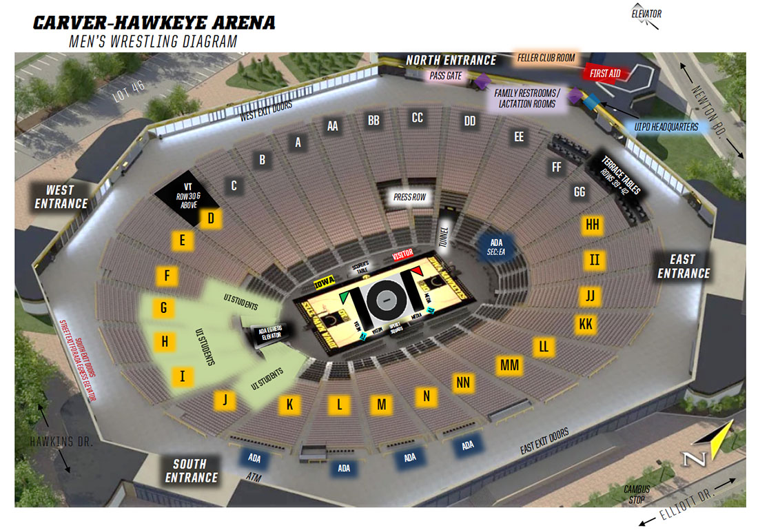 Iowa Men’s Wrestling - 2025-2026 - Iowa Hawkeyes Athletics - Official ...