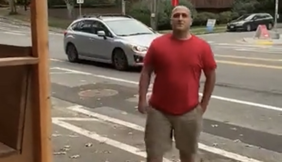 Michael A. Slawson: Nazi Walks Around Seattle Saying Racial Slurs ...