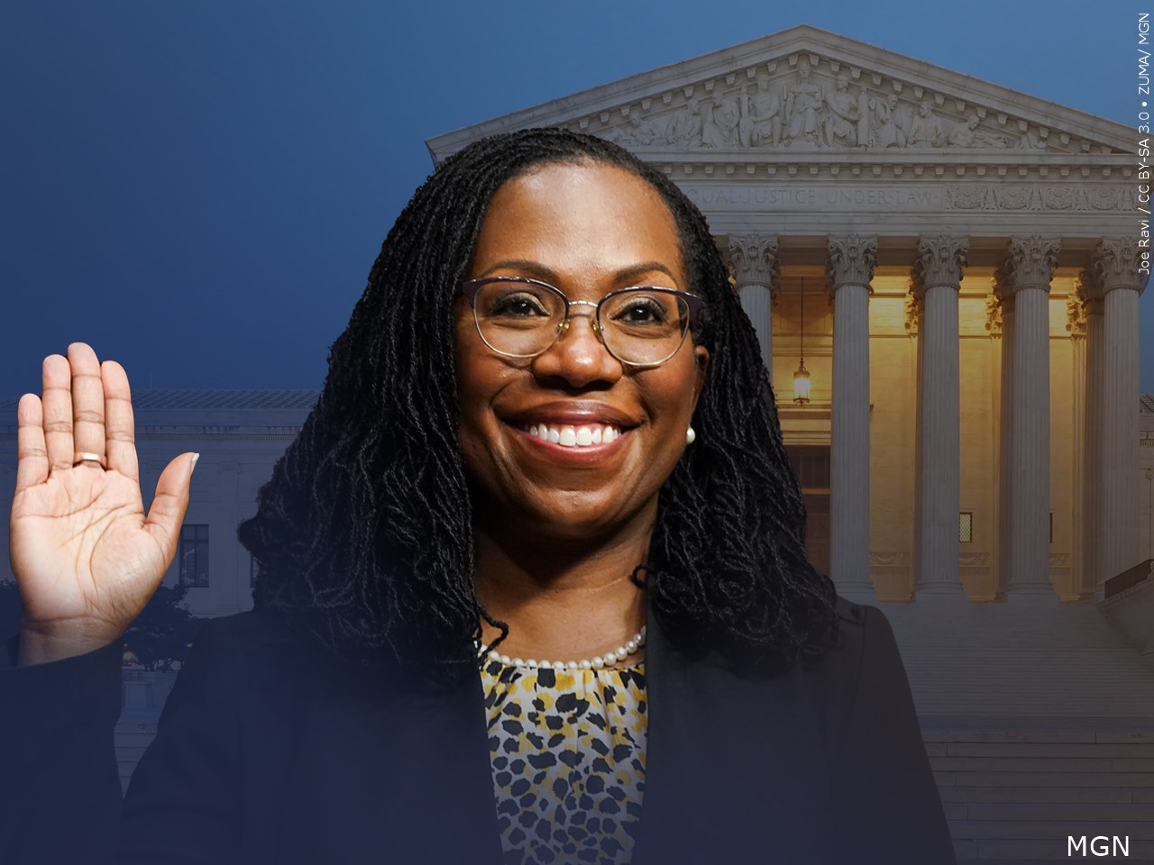 Judge Ketanji Brown Jackson makes history as first Black woman on the U ...