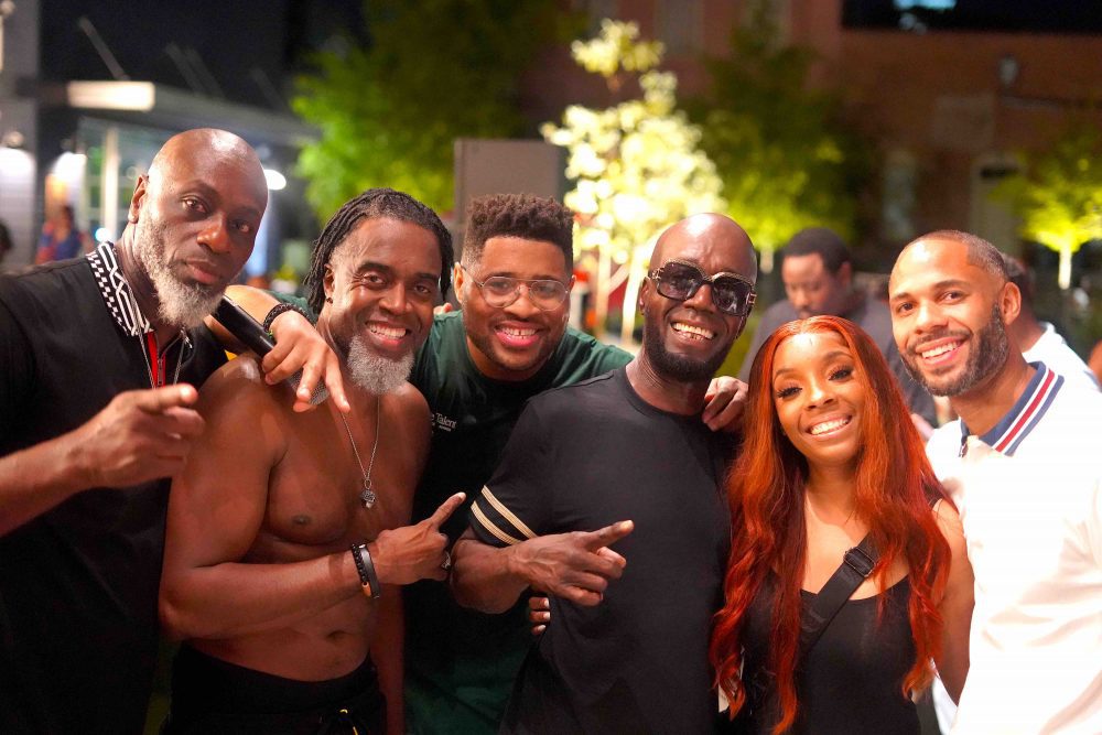 Singer Aaron Hall celebrates his 58th birthday at Nouveau Bar and Grill ...