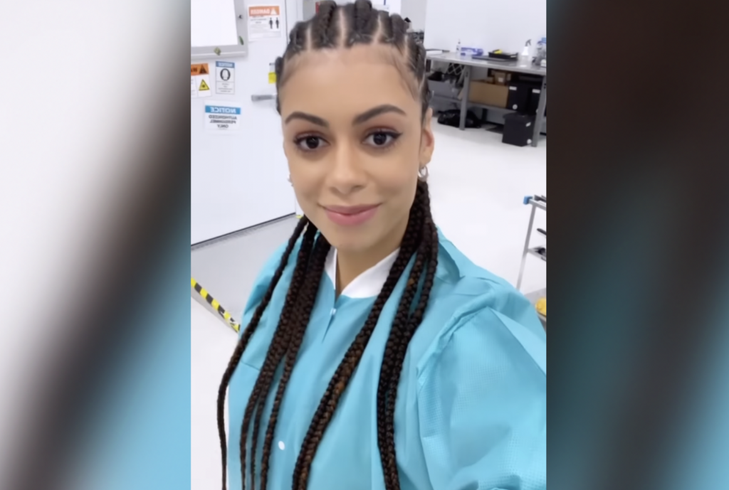 Black Woman Engineer Says She Intentionally Wears Her Braids In The ...