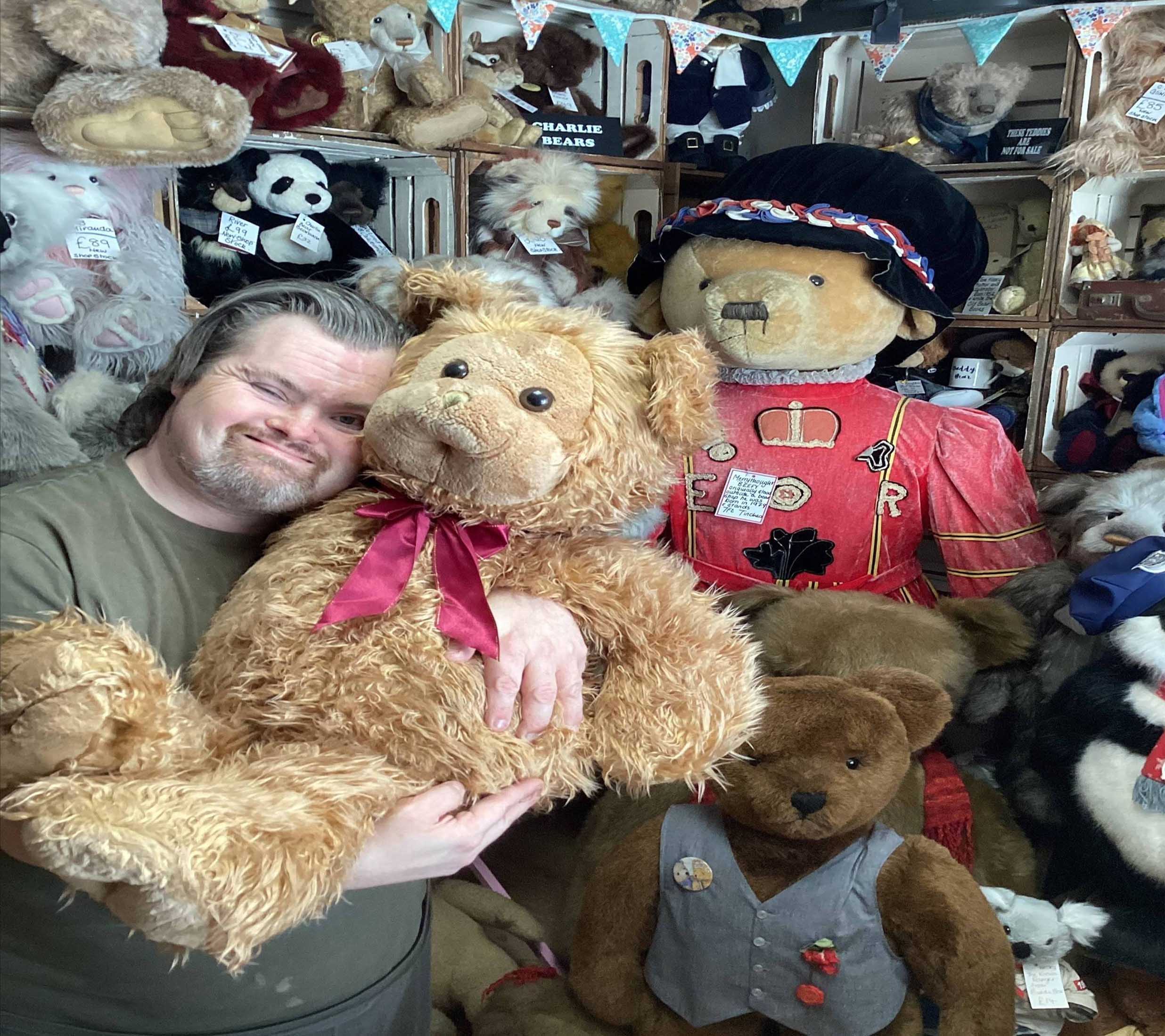 A Teddy bear's day out!