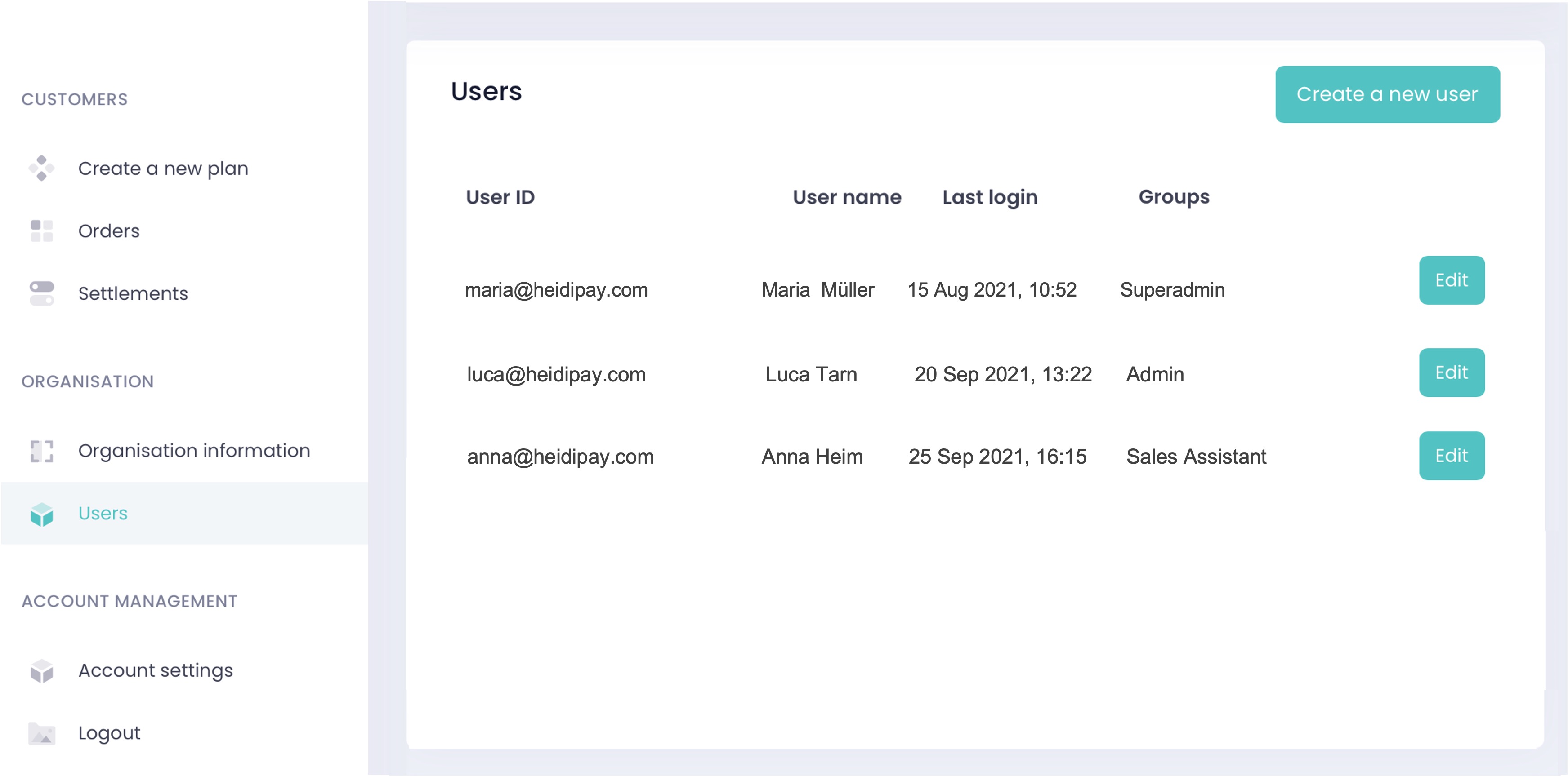 Merchant Portal Overview