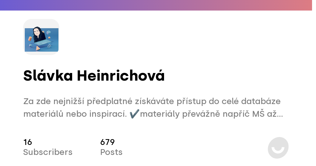 Slávka Heinrichová | Herohero