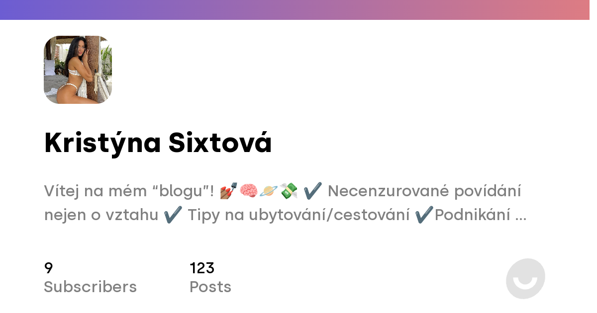 Kristýna Sixtová | Herohero