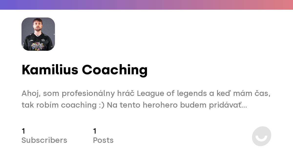 Kamilius Coaching | Herohero