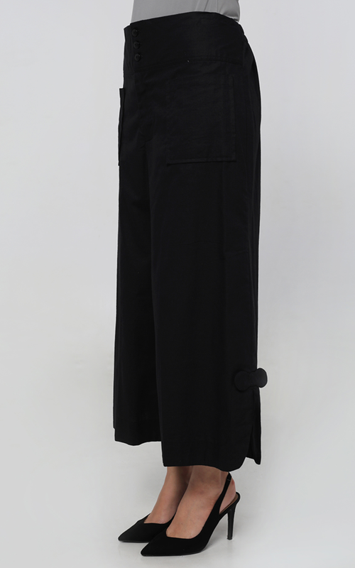 Shop AM by Anggiasari Jaydra Pallazo Black Palazzo | HIJUP