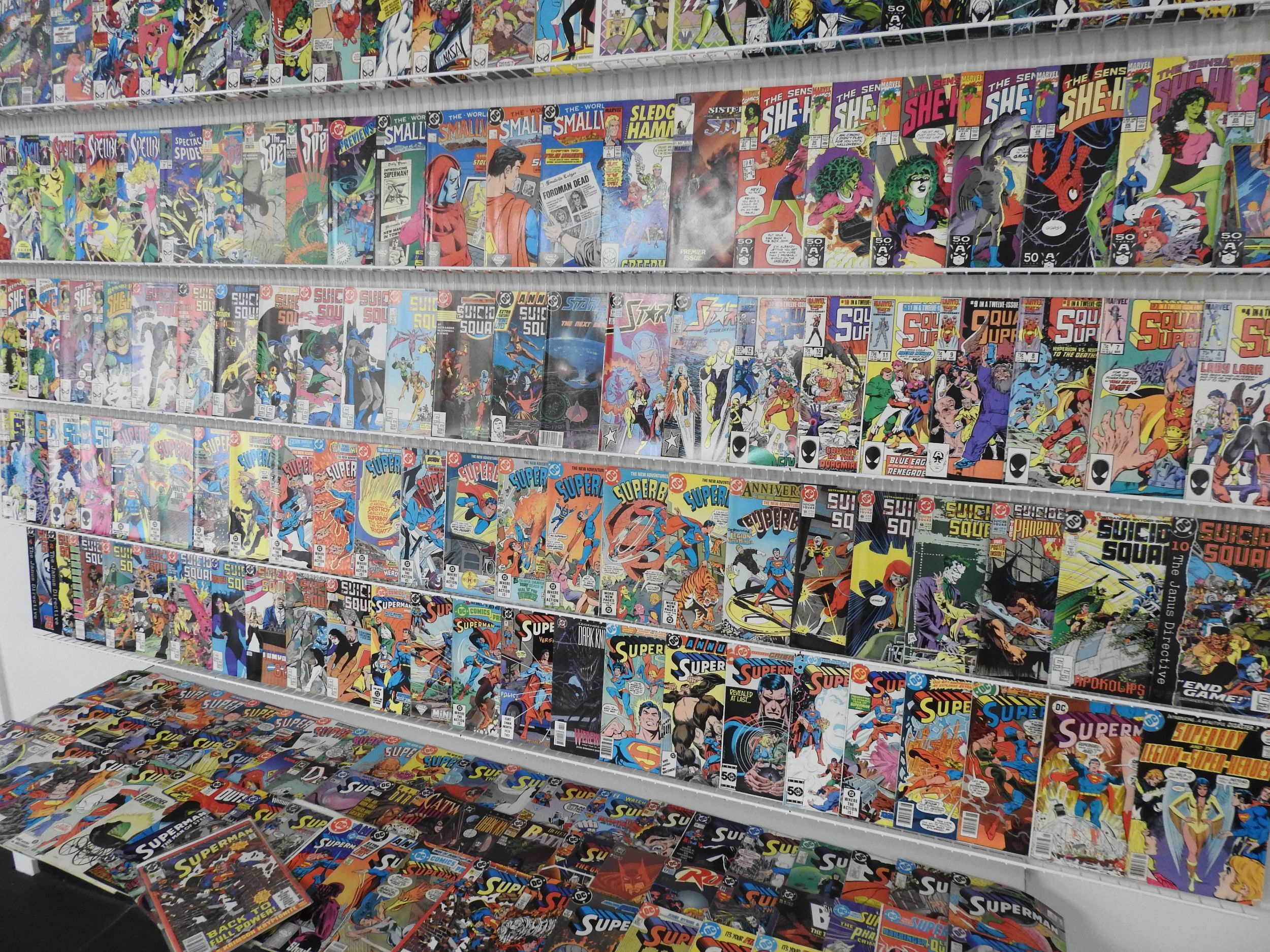 Huge Lot 180+ Comics W/ She-Hulk, Suicide Squad, Superman, +More! Avg ...