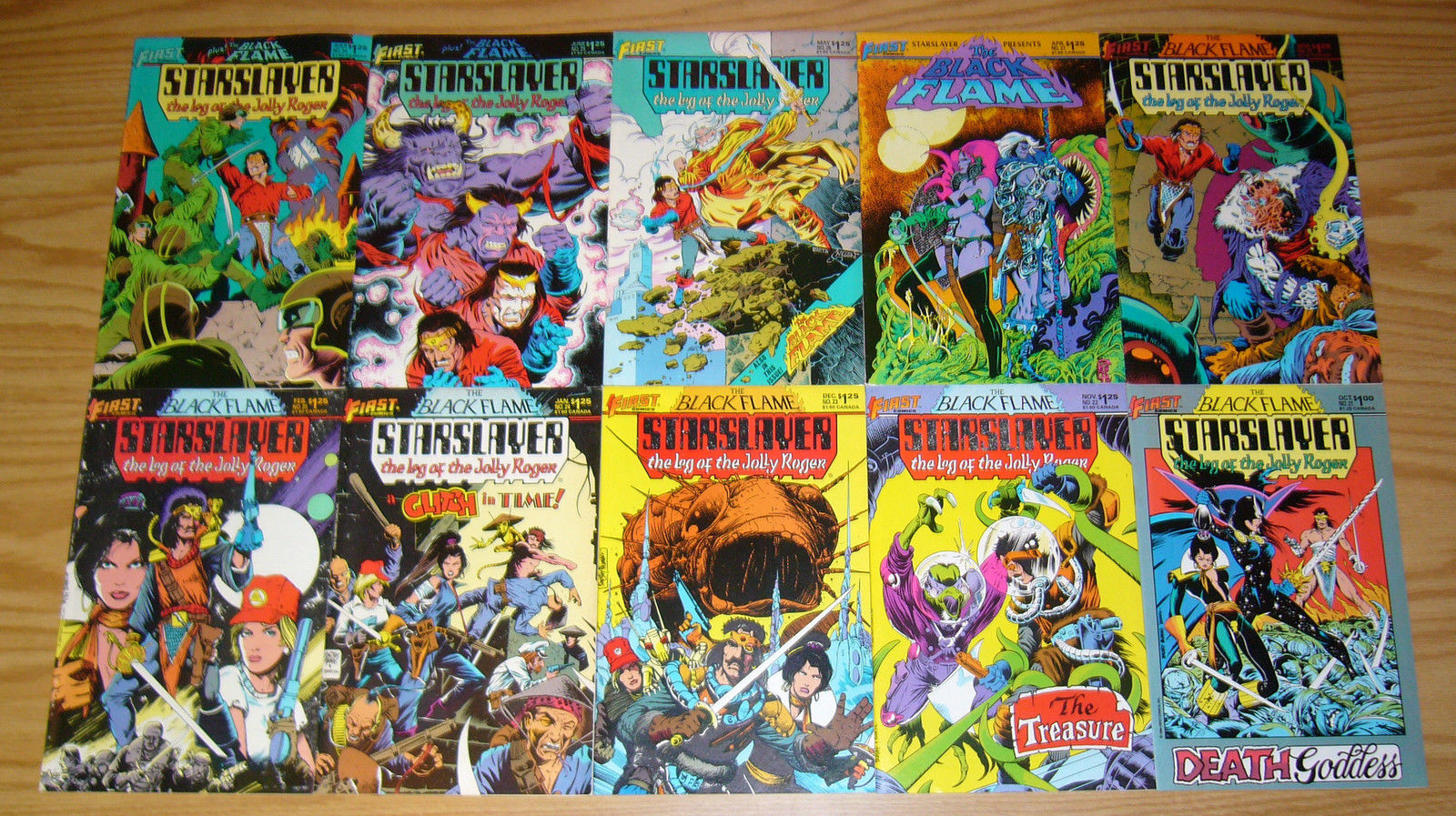 Starslayer #1-34 VF/NM complete series - rocketeer 2 3 grimjack 10 groo ...