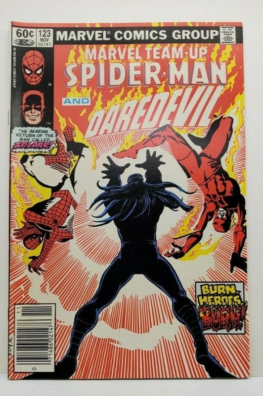MARVEL TEAM-UP #123 Spider-Man, DareDevil (1982) | Comic Books - Bronze ...
