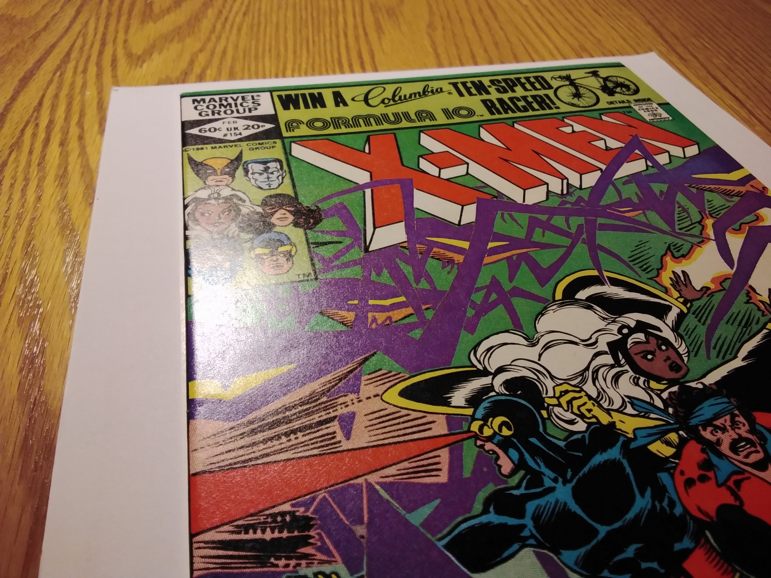 The Uncanny X-Men #154 Direct Edition (1982) | Comic Books - Bronze Age ...