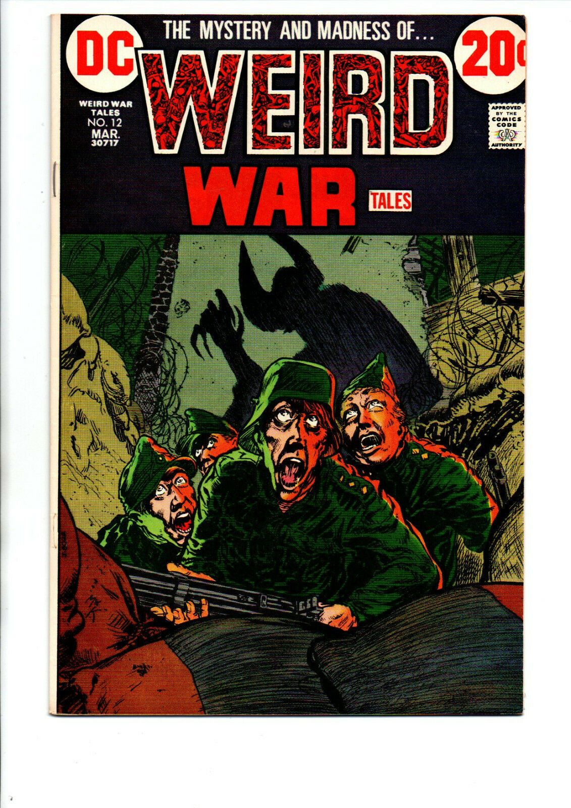 Weird War Tales #12 - DC Horror - Kaluta - 1973 - Very Fine | Comic ...