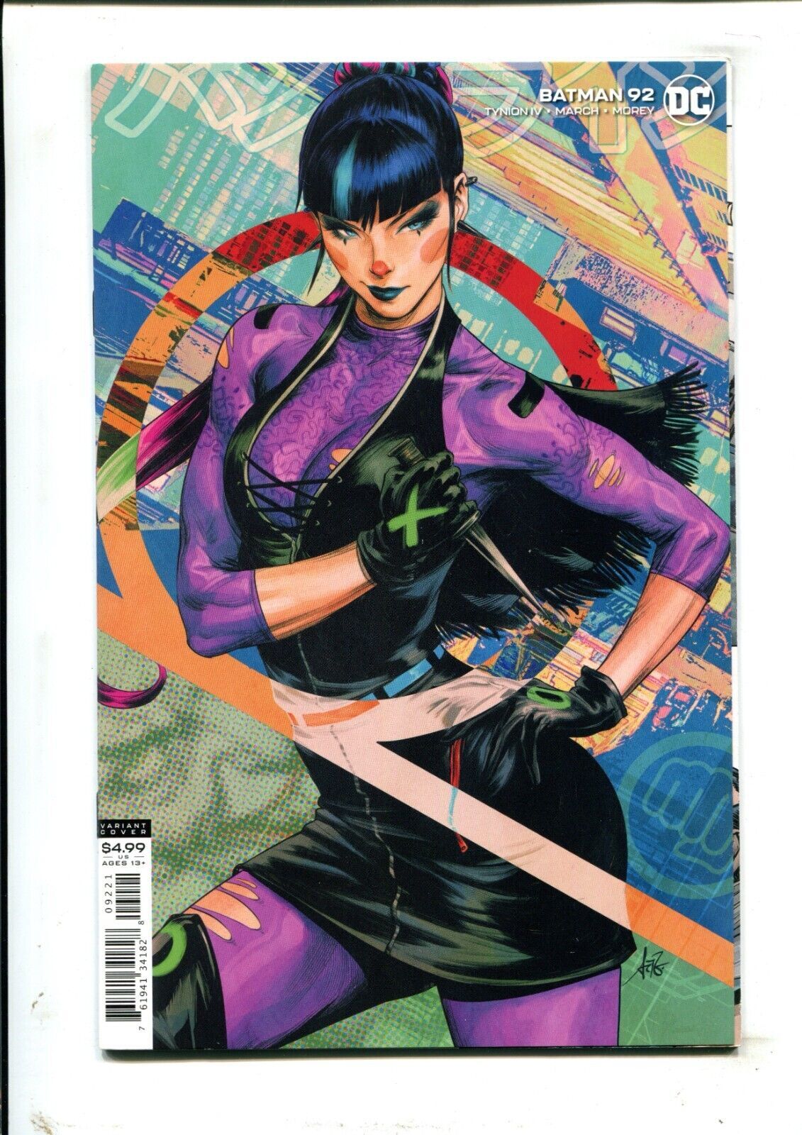 Batman #92 - Stanley Artgerm Lau Punchline Variant Cover. (9.2) 2020 ...