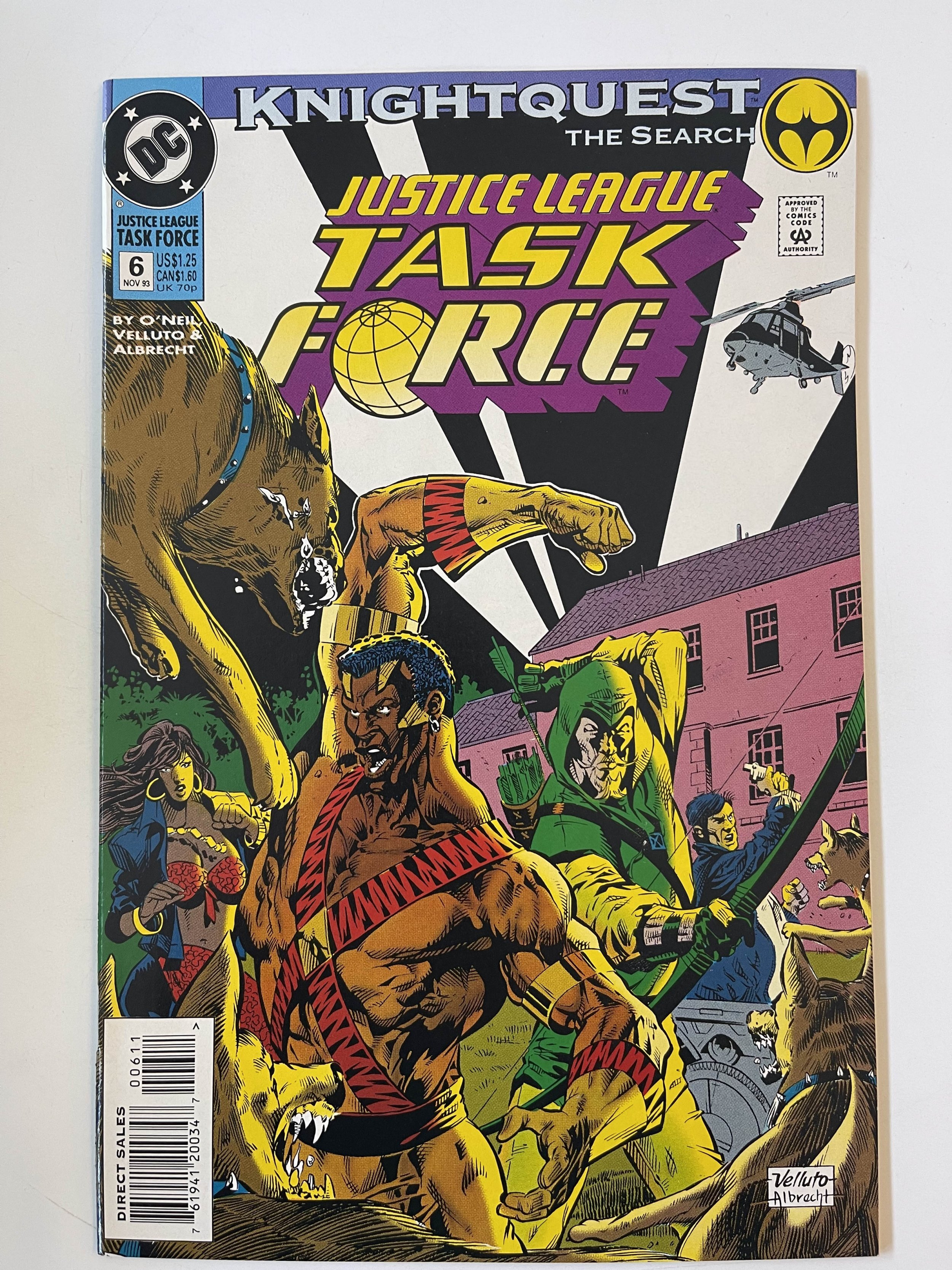 Justice League Task Force #6 -NM+ (1993) | Comic Books - Modern Age, DC ...