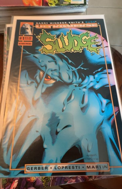 Sludge #1 (1993) Sludge | Comic Books - Modern Age, Malibu, Superhero ...