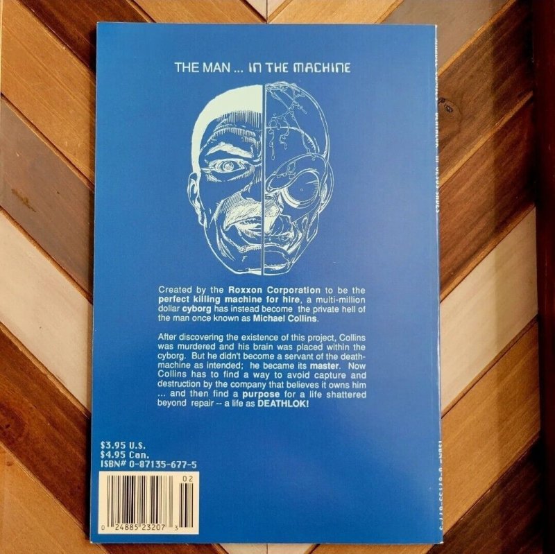 DEATHLOK: The Man In the Machine (Marvel 1990) NM, Books #1-4 Graphic ...